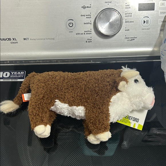 Wild Republic | Toys | Stuffed Animal Plush Cow New Net Lbj Lyndon B ...